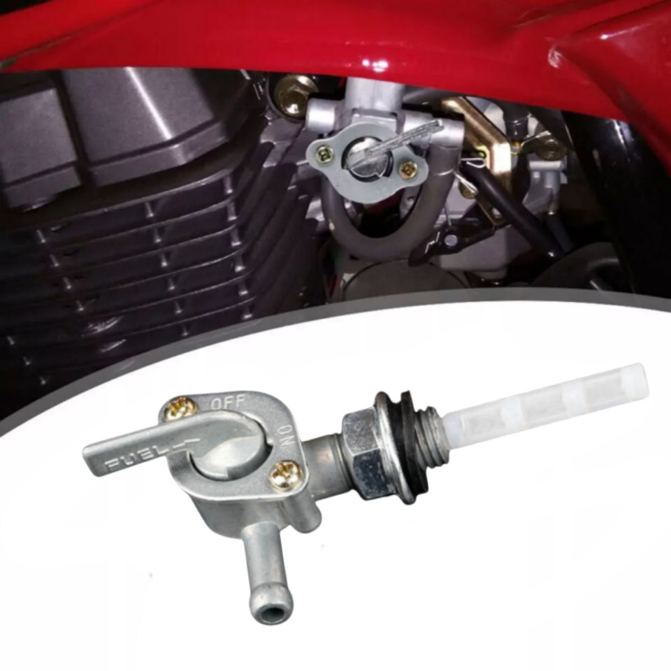 Fuel Petcock Gas Shut Off Valve ATV Quad Pit Bike 50cc 70cc 110cc 125cc ...