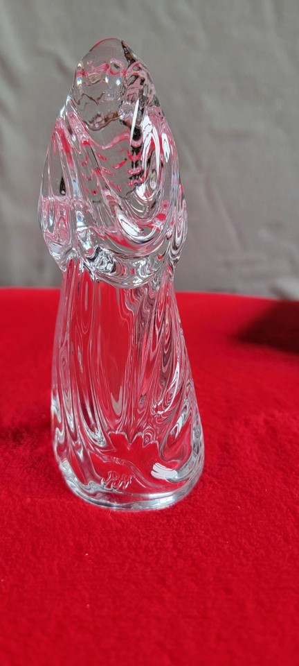 New Princess House Lead Crystal Nativity Pieces: Mary, Joseph, Angels ...