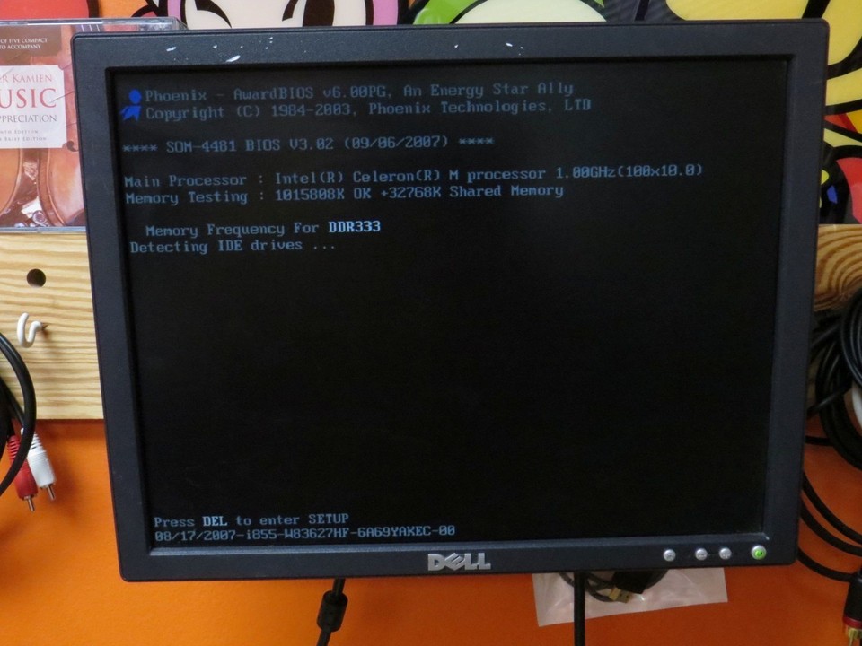 Advantech SOM-4481Z8001E-T Embedded Motherboard Intel Celeron M 1GHz ...