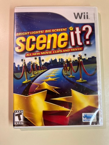 New Old Stock - Scene It? Bright Lights! Big Screen! Wii Video Game ...
