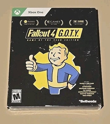 Fallout 4-Game of the Year Edition(Steelbook) - Microsoft Xbox One NEW ...