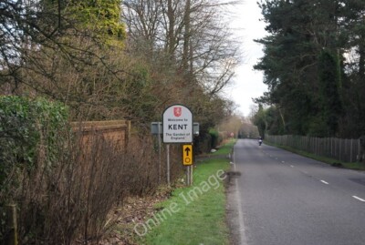 Photo 6x4 Welcome to Kent, A268 Seacox Heath c2010 | eBay