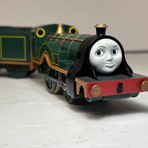 Thomas TrackMaster Emily W/ Tender Motorized Train Engine 2004 TOMY ...