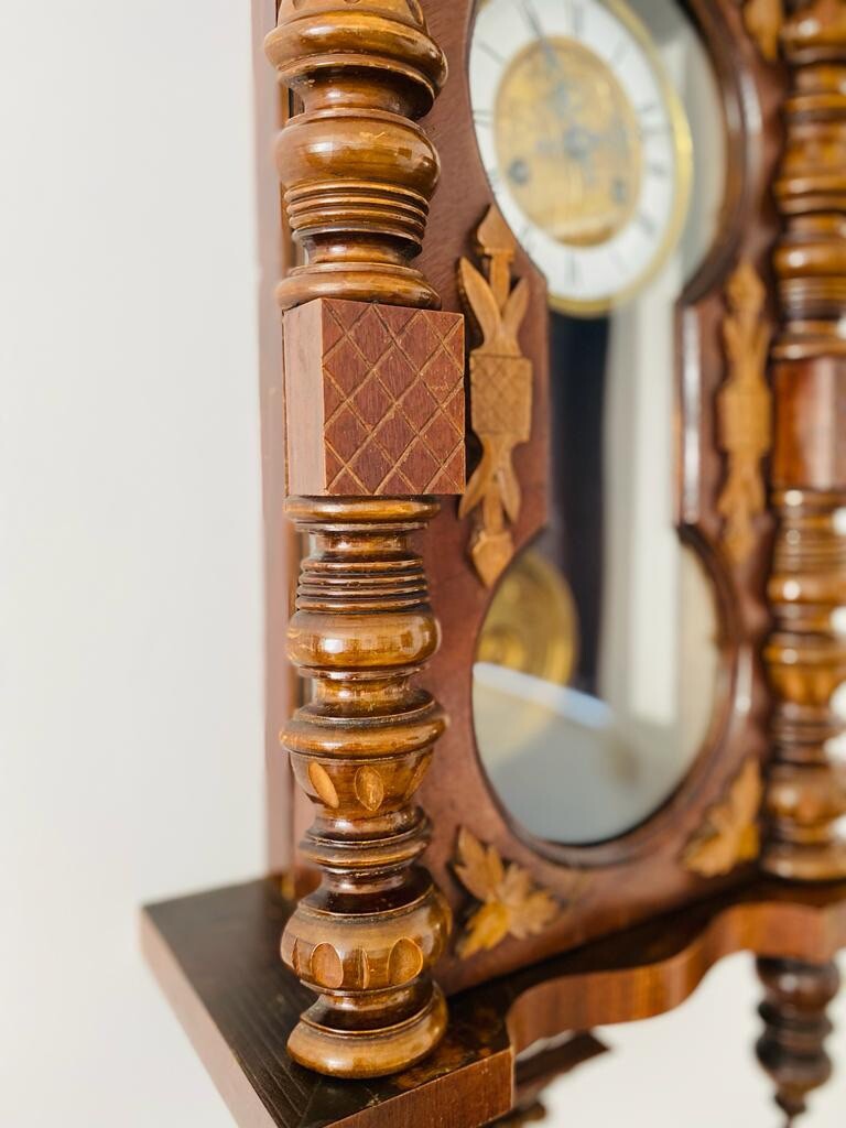 Spectacular Late 19th Century Keyhole Vienna Wall Clock | eBay