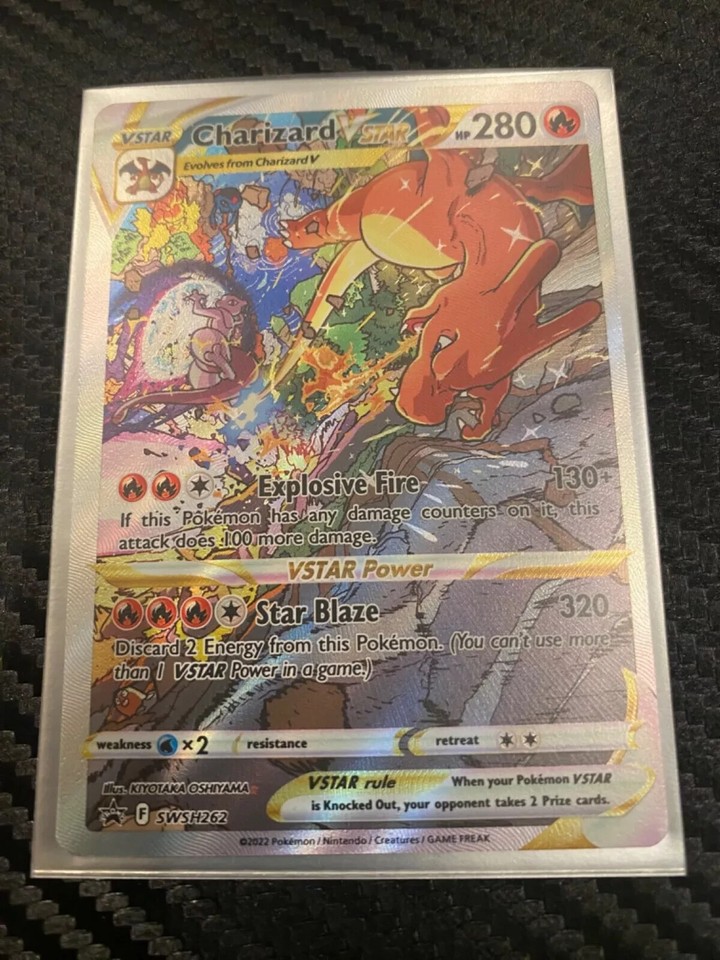 Pokémon TCG Charizard v star and mew two v star promo combo | eBay