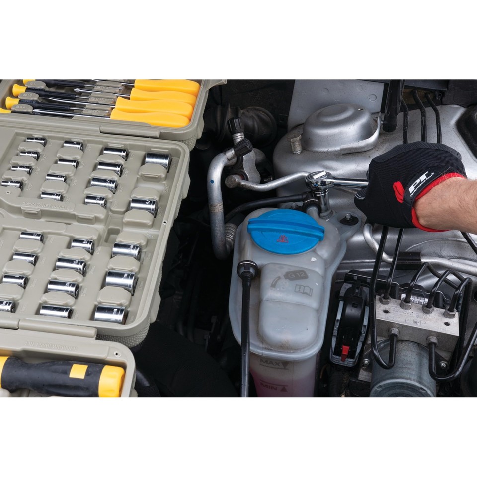 Performance Tool W1801 123pc Mechanic's Tool Set, Hand Tools - Tool Sets , Beige | eBay