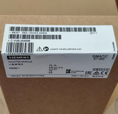 Siemens 6ES7 350-1AH03-0AE0 FM 350-1 counter module | eBay