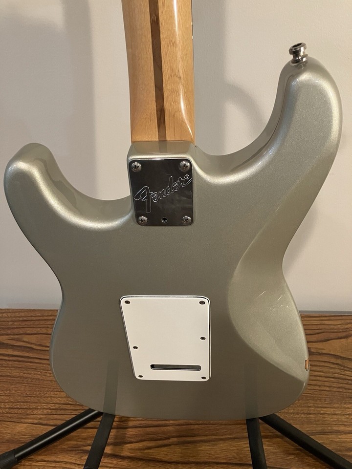 Vintage 1996 Fender Stratocaster Inca Silver Custom Shop Pickups W/Case ...