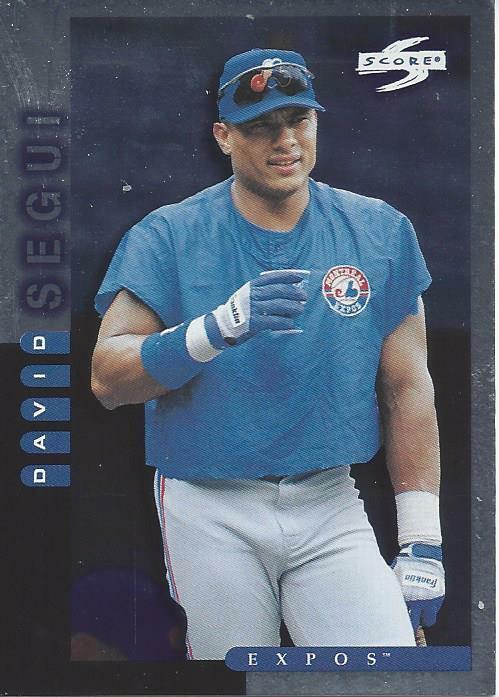 1998 Score Showcase Error David Segui 176 Expos | eBay