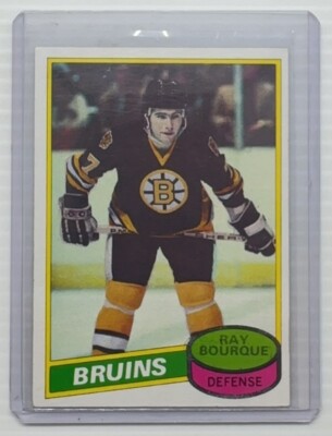 1980-81 Topps Ray Bourque Rookie Card RC #140 Boston Bruins | eBay