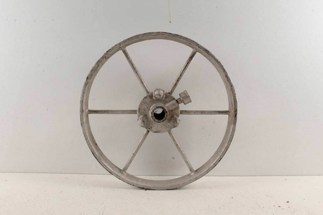 Antique Farm Implement Steel Wheel Spoked | Grelly USA