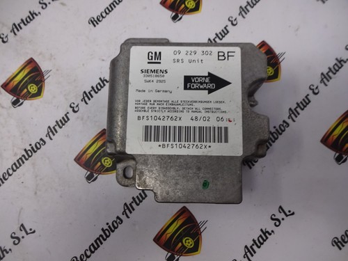 Control unit Module Opel Astra 09229302 BF 09229302BF 5WK42925 | eBay