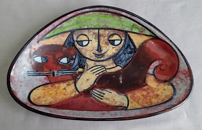 Vintage Mid Century Marianne Starck / Michael Andersen Lady & Cat #5516 ...