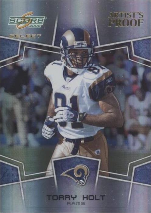 2008 Score Select - Torry Holt #293 Artist's Proof /32 for sale online ...