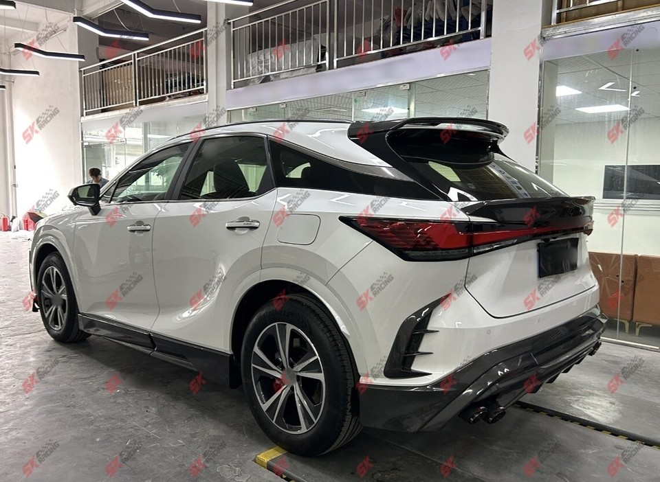 For Lexus RX350 RX450H+ RX500h 23+ Carbon Fiber Rear Bumper Side ...