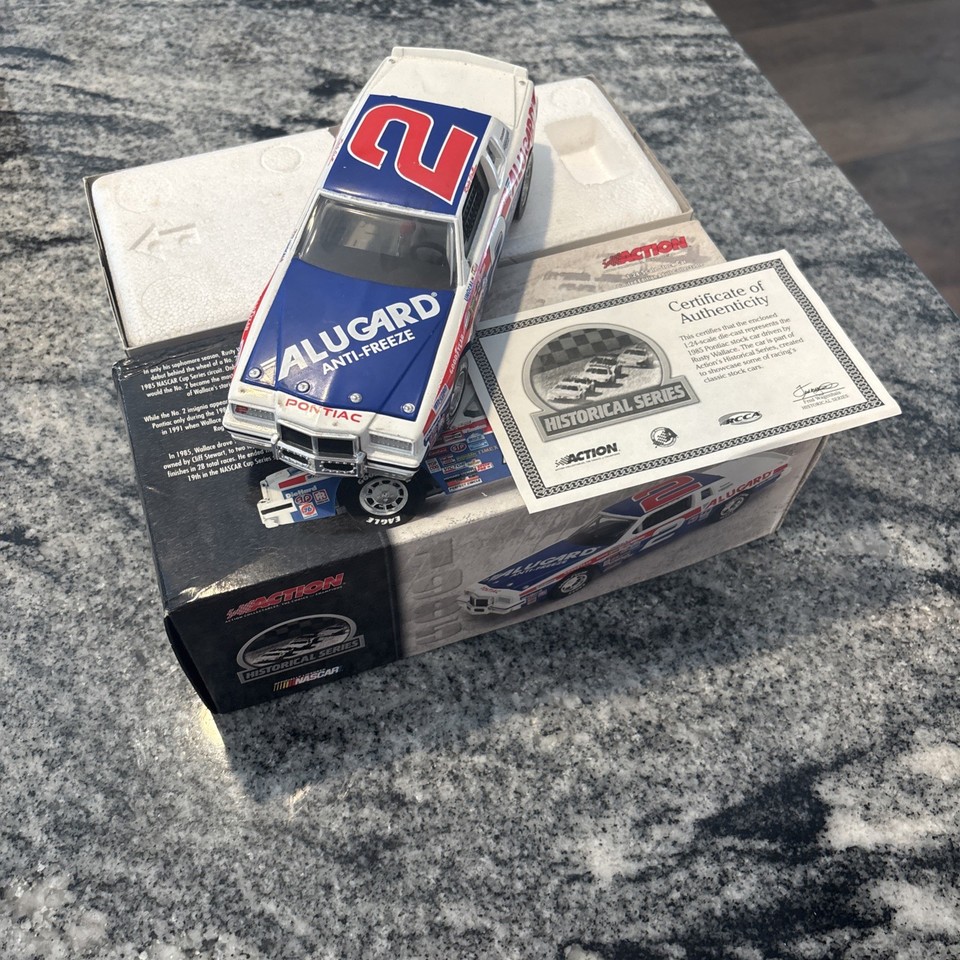 Action #2 Rusty Wallace Alugard Anti-Freeze 1985 Grand Prix #109168 1/24 Scale | eBay
