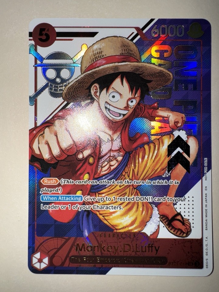 OP13 Dash Pack Monkey D. Luffy Anniversary Set English ST21-014 ...