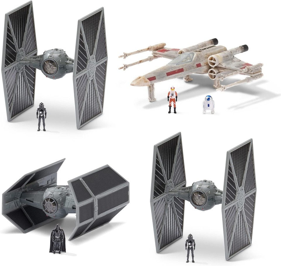 STAR WARS Micro Galaxy Squadron Death Star Trench Run Battle Pack ...