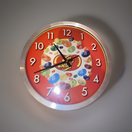 Jelly Belly Wall Clock Jelly Bean clock, Cool Clock Ticking, office ...