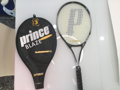 Prince Blaze Titanium Longbody Size 4 107 Sq. Inch Tennis Racquet EUC ...