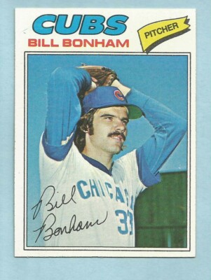1977 Topps Baseball Bill Bonham #446 Chicago Cubs NM/MT ** SET BREAK ...