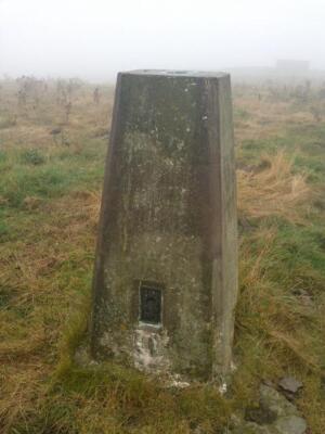Photo 6x4 Belford Crag Trig Point Flush Bracket S3578 c2014 | eBay UK