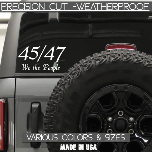 Trump 45 47 President Truck Car Tumbler Vinyl Decal Sticker | eBay