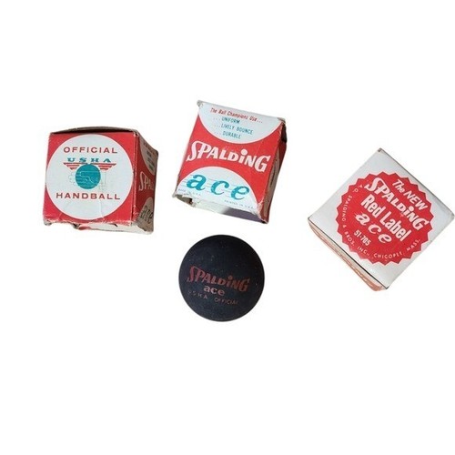 SPALDING x VINTAGE Ace Handball ball lot of 3 | eBay