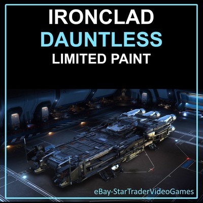 STAR CITIZEN PAINTS - DRAKE IRONCLAD - DAUNTLESS LIMITED PAINT / SKIN ...