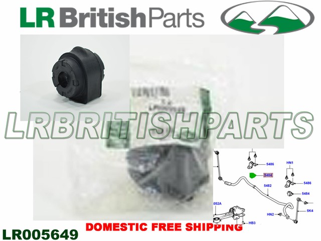 GENUINE LAND ROVER FRONT STABILIZER BAR BUSHING LR2 NEW LR005649 OEM | eBay