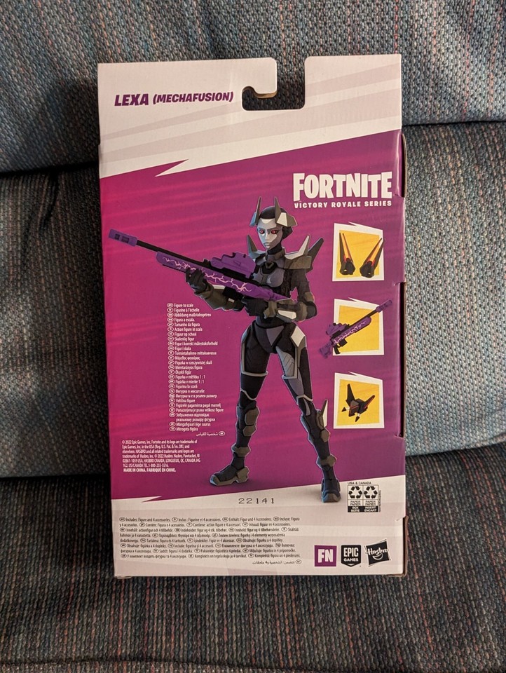 Fortnite Victory Royale Series: LEXA (Mechafusion) Figure & Accessories ...