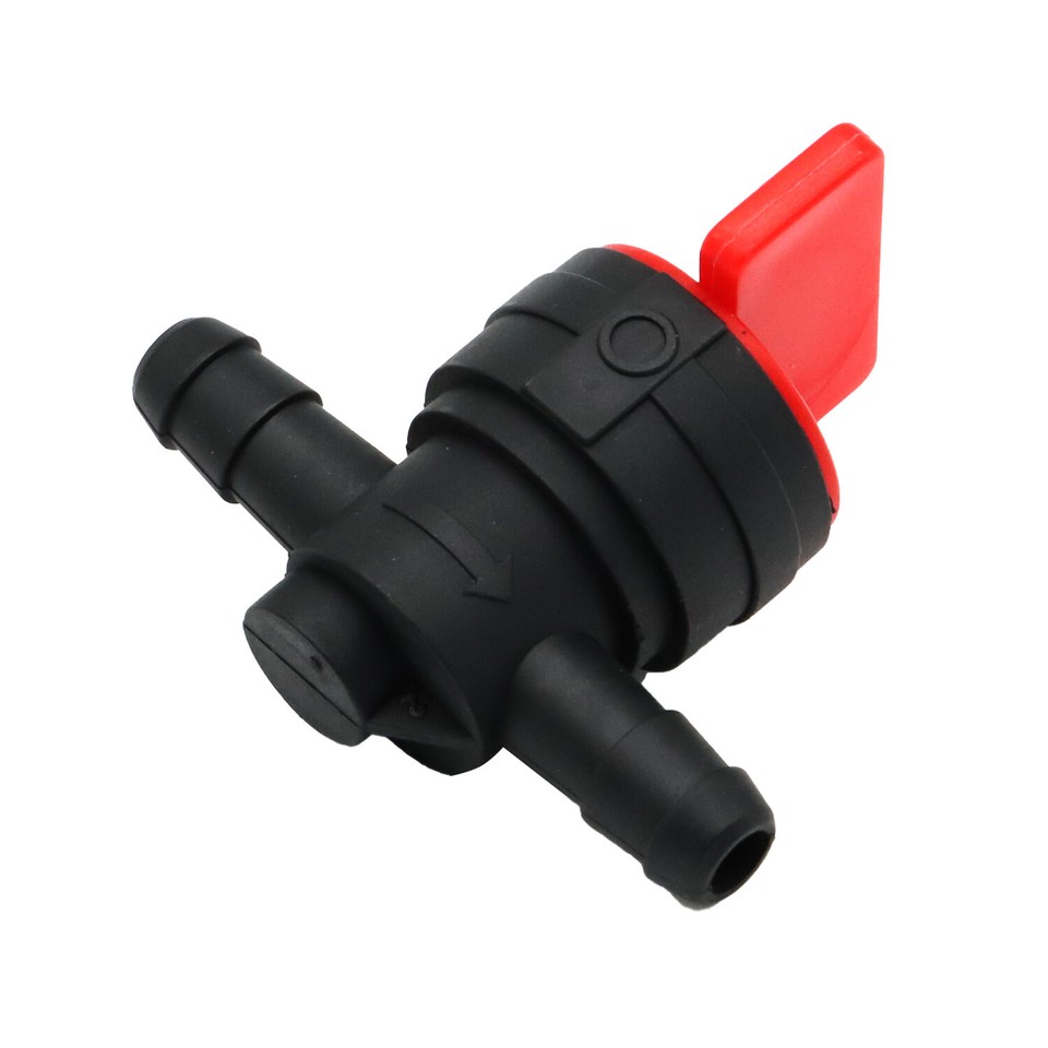 5 x 1/4" In-Line Straight Fuel Gas SHUT-OFF / CUT-OFF VALVES Lawn Mower ...