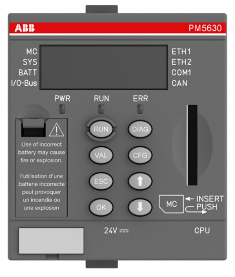 1pc ABB PM5630-2ETH Central Processing Unit Module 1SAP131000R0278 | eBay