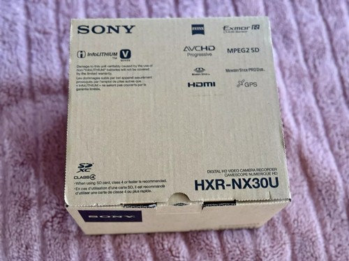 Sony HXRNX30U (96 GB) AVC, AVCHD Camcorder for sale online | eBay