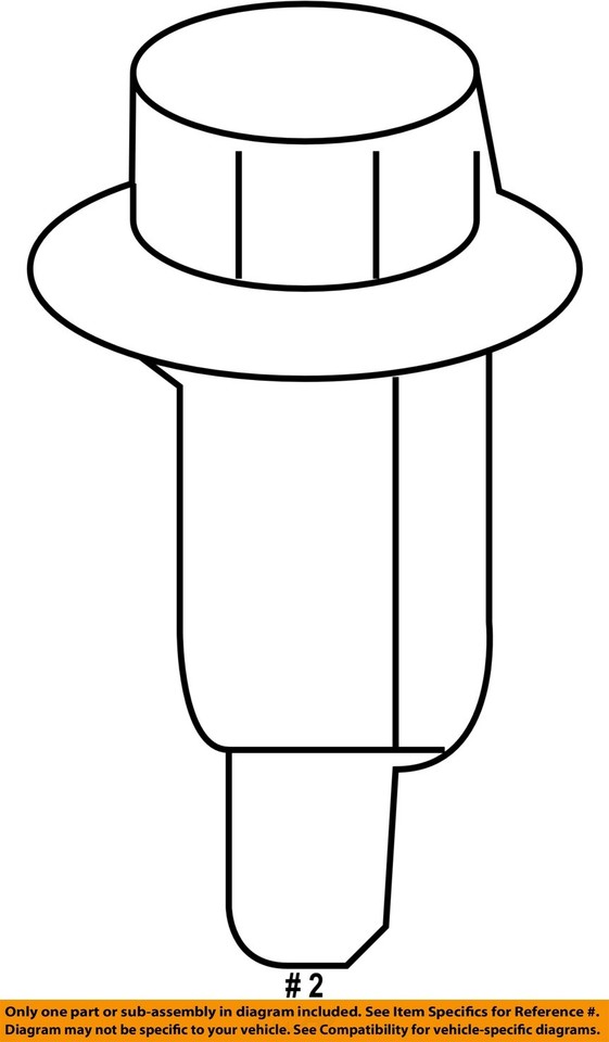 TOYOTA OEM 05-23 4Runner Radiator Support-Sight Shield Clip 9046707211 ...