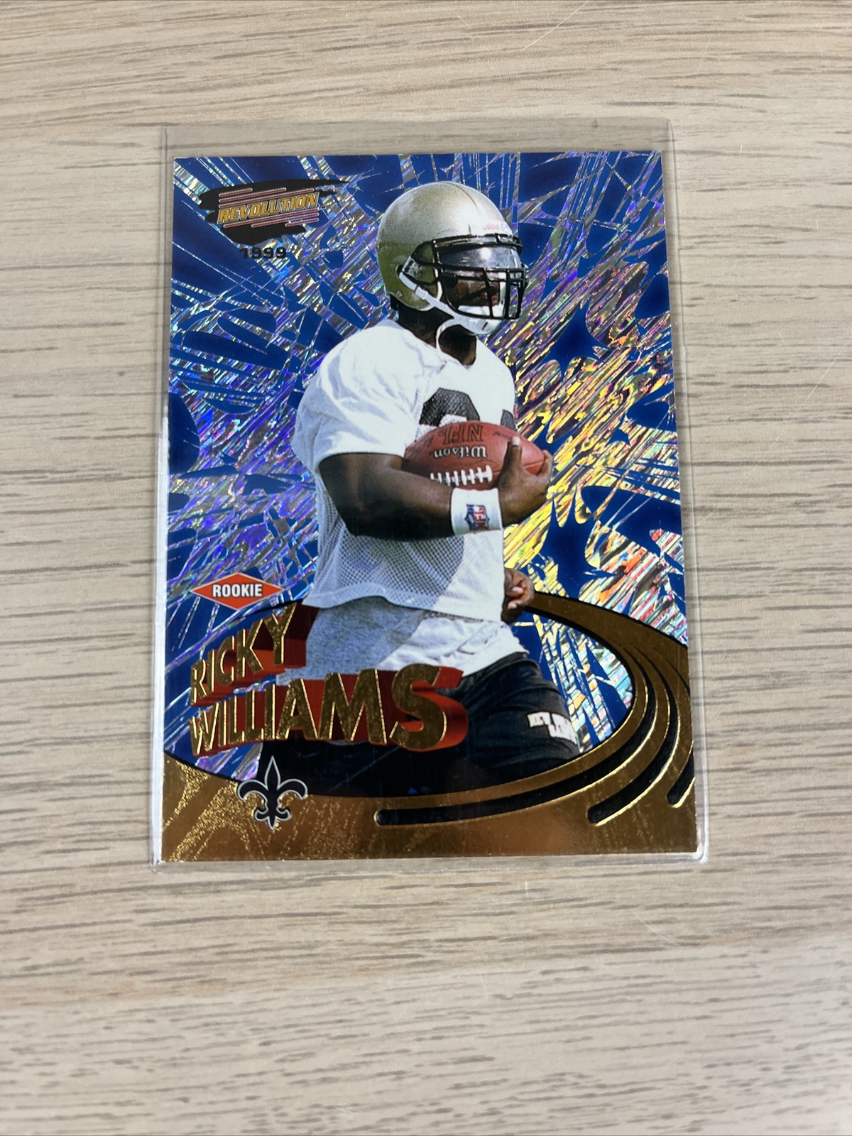 1999 Pacific Revolution Ricky Williams Rookie RC #110 New Orleans ...