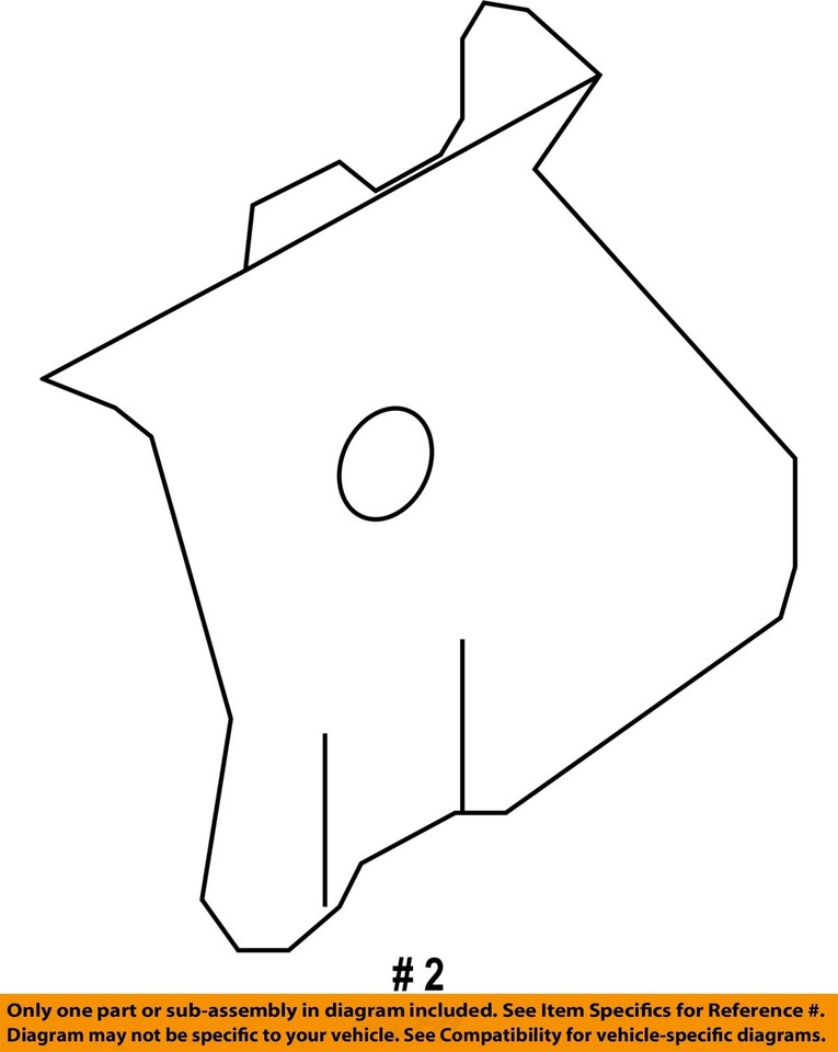 FORD OEM 08-09 Escape Quarter Panel Interior Trim-Upper Qtr Trim ...