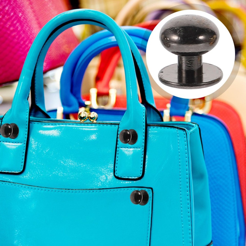 120 Sets Brass Rivet Studs with Ring Rotate Rivet Studs Handicraft ...