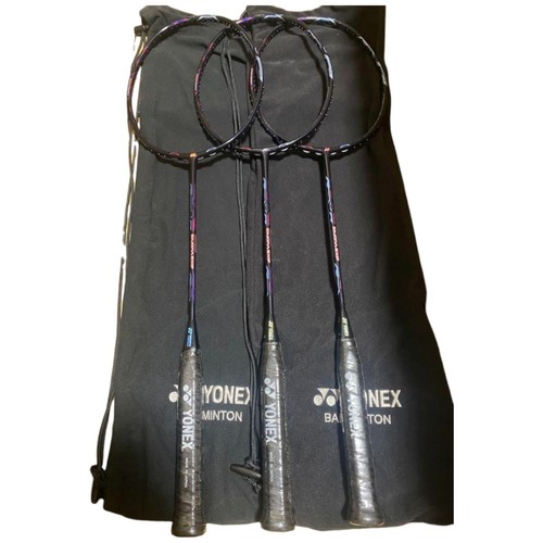 Yonex Duora 8XP 3U5 Badminton Racket Set - Black - Rare Discontinued ...