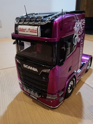 Tamiya Scania R620 6X4 Highline Rc Tractor Truck Kit 1/14 Scale Model ...