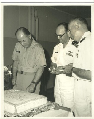 USN Navy Captain Brody , De Witt Good Luck cake photograph | eBay