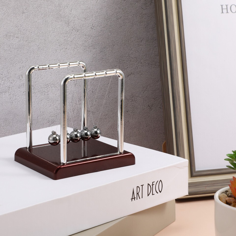 Desk Toy Science Pendulum Desk Toy Swinging Balls | eBay UK