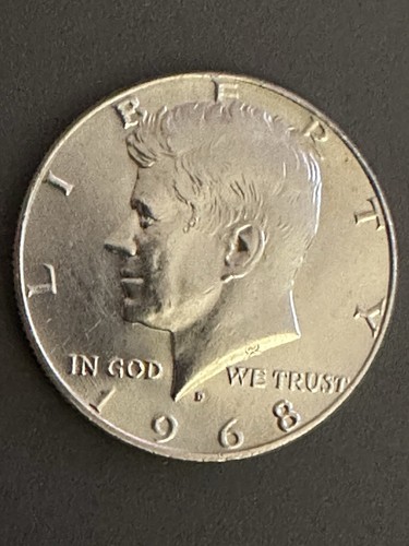 RARE!! 1968-D Liberty Half Dollar Excellent Condition | eBay