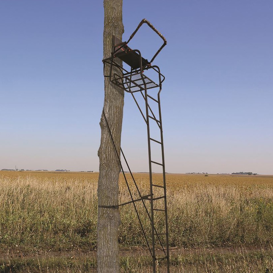 Big Game Hunter HD 1.5 Deer Hunting 18.5' 1 Person Ladder Tree Stand ...