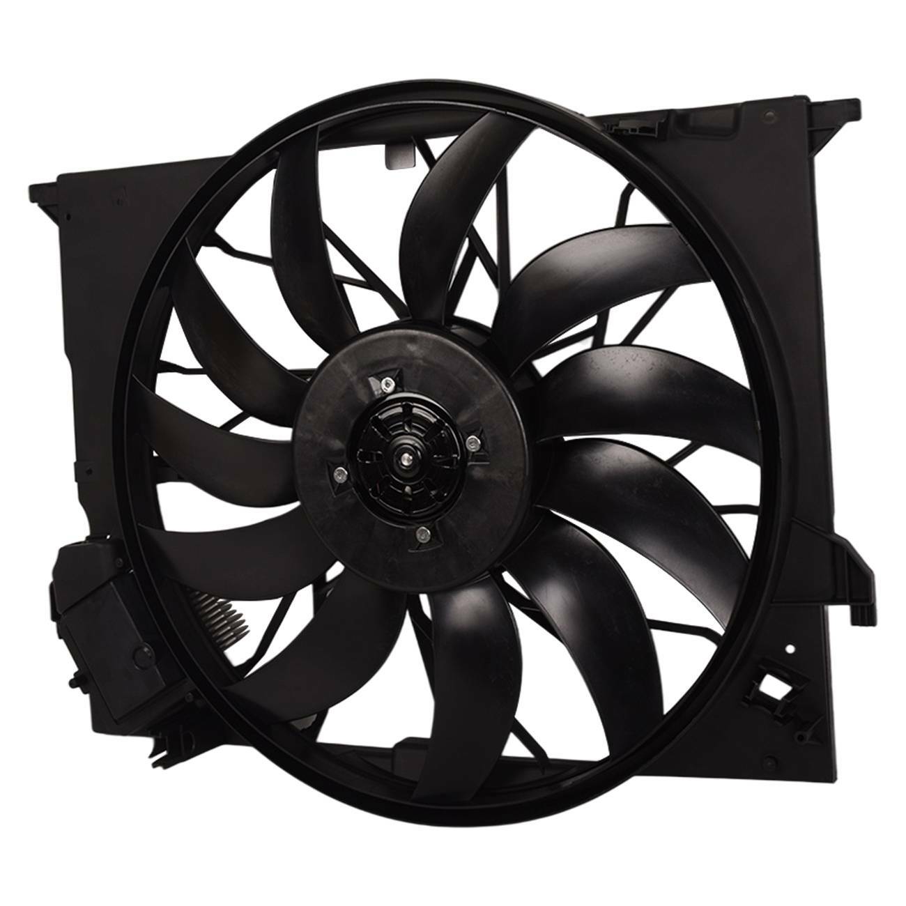 Radiator Cooling Fan Assembly Fits Mercedes-Benz CL550 CL600 E320 S350 ...