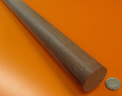 Phenolic Linen Phenolic LE Rod - 1.50" (1 1/2") Diameter x 48" Length ...