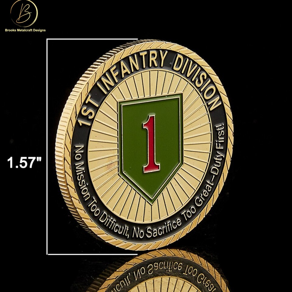 Army 1st Infantry Division Challenge Coin | eBay
