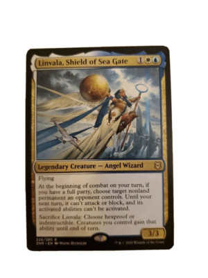 1x Linvala, Shield of Sea Gate Zendikar Rising MTG Magic the Gathering ...