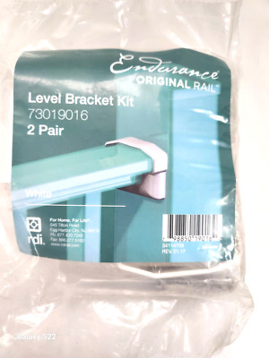 New RDI Endurance Original Rail Level Bracket Kit 73019016 - White ...