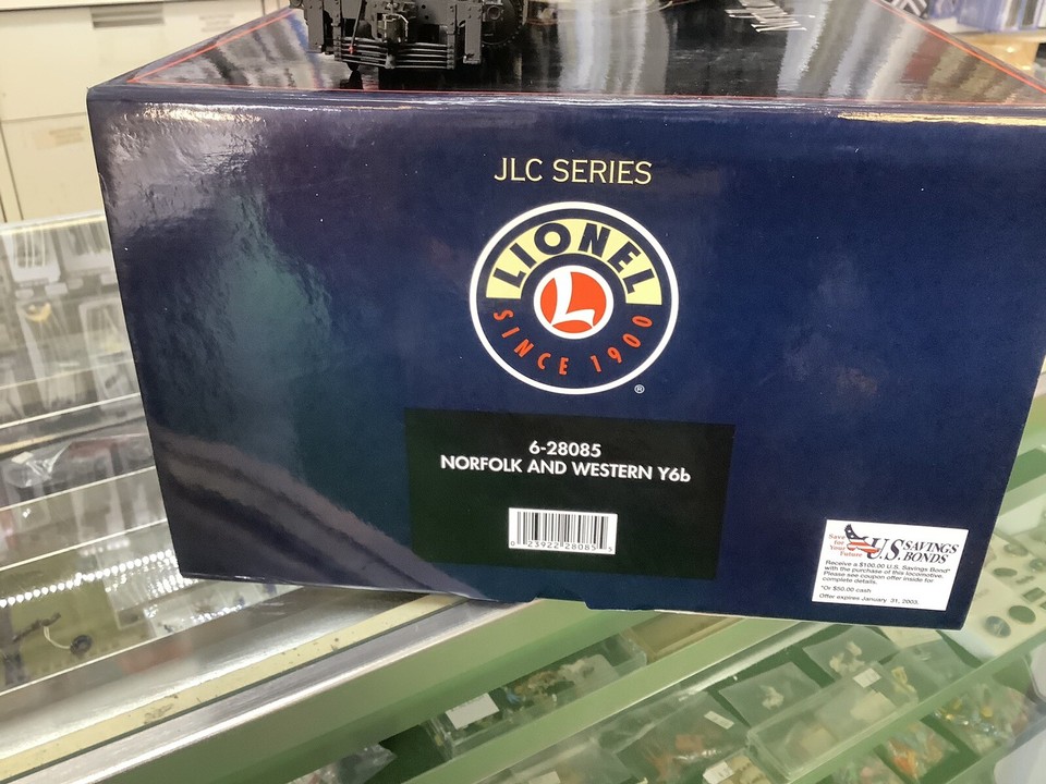 Lionel JLC Series Norfolk & Western Y6b O Scale Steam Locomotive (6 ...